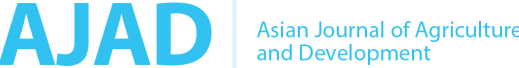 AJAD - Asian Journal of Agriculture and Development